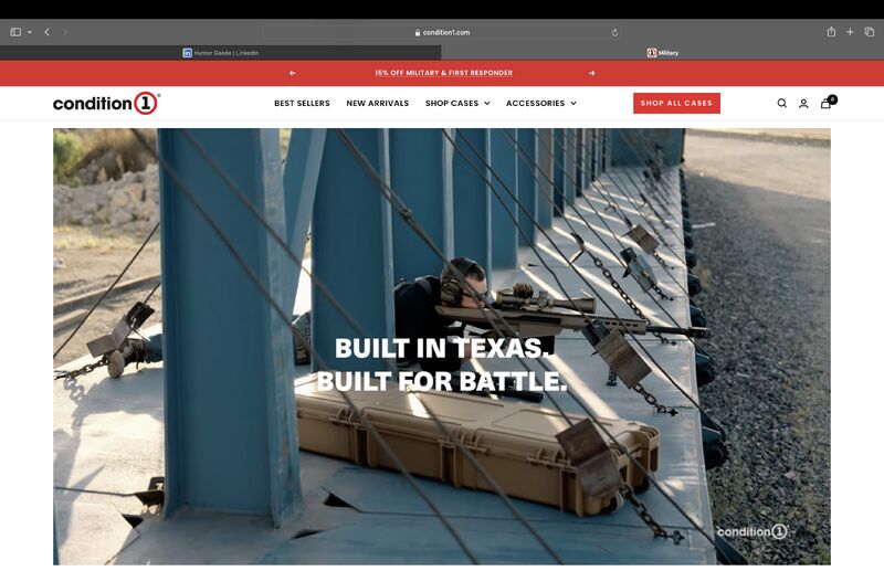 Hunter Gaede on LinkedIn: Checkout out Condition 1s NEW website page ... Hunter Gaede on LinkedIn: Checkout out Condition 1s NEW website page ...