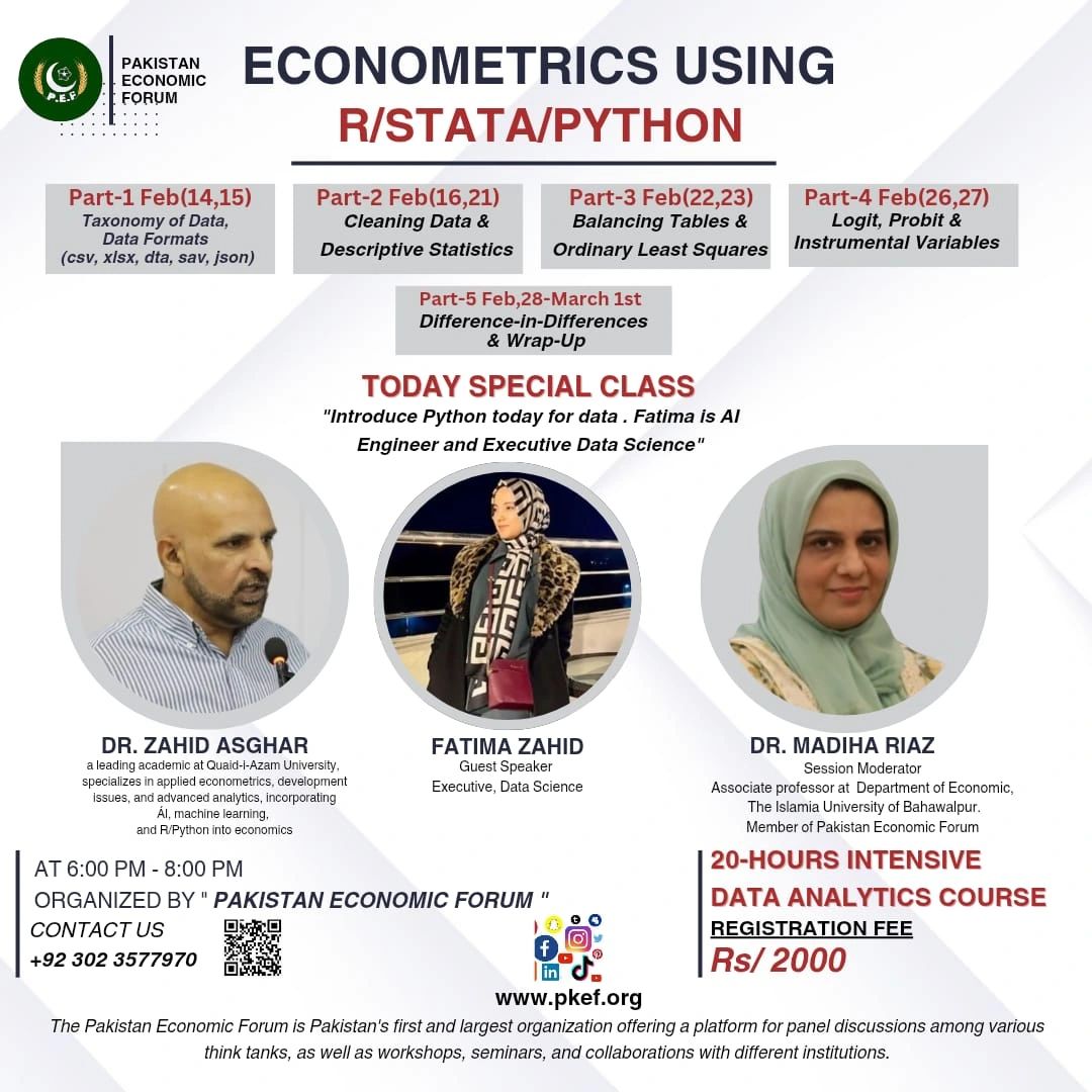 #python #ai #datascience #pakistaneconomicforum | Dr.Irfan Hussain Khan #python #ai #datascience #pakistaneconomicforum | Dr.Irfan Hussain Khan
