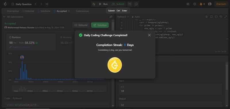 Muhammad Hateem Hussain on LinkedIn: #100daysofcode #python #leetcode # ... Muhammad Hateem Hussain on LinkedIn: #100daysofcode #python #leetcode # ...