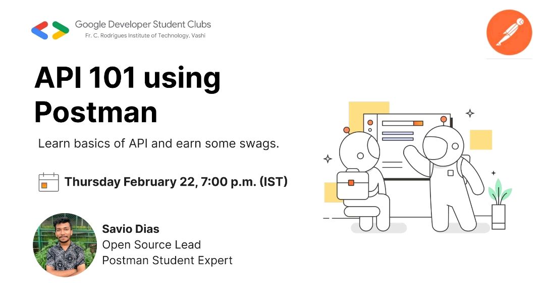 Join GDSC FCRIT's API 101 workshop | GDSC FCRIT posted on the topic ... Join GDSC FCRIT's API 101 workshop | GDSC FCRIT posted on the topic ...