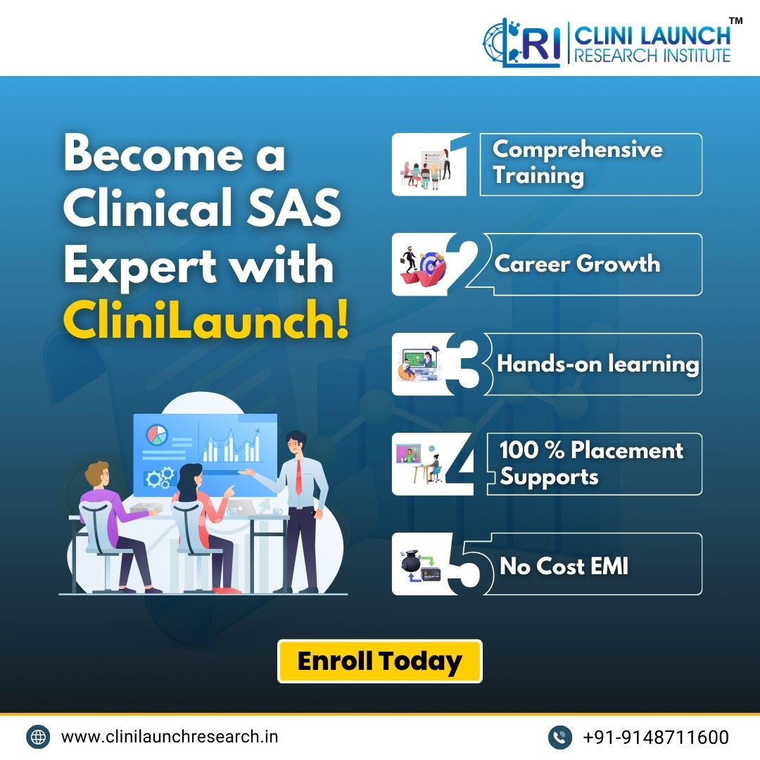 CliniLaunch Research Institute on LinkedIn: #clinilaunch #clinicalsas # ... CliniLaunch Research Institute on LinkedIn: #clinilaunch #clinicalsas # ...