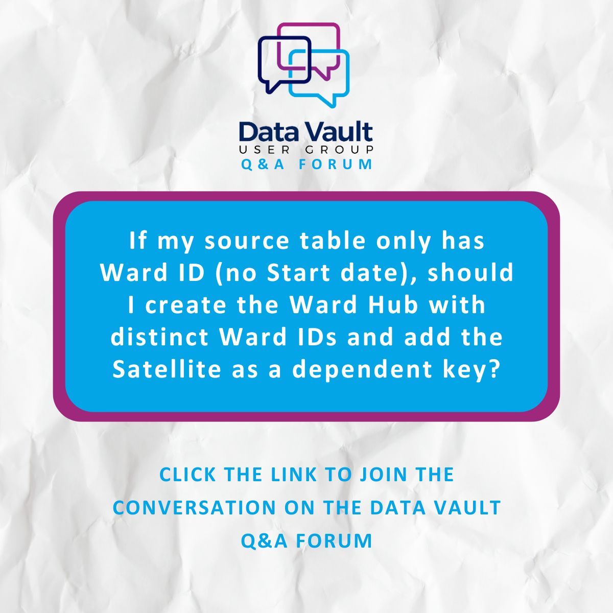 Data Vault User Group on LinkedIn: #datavault #datavaultcommunity # ... Data Vault User Group on LinkedIn: #datavault #datavaultcommunity # ...
