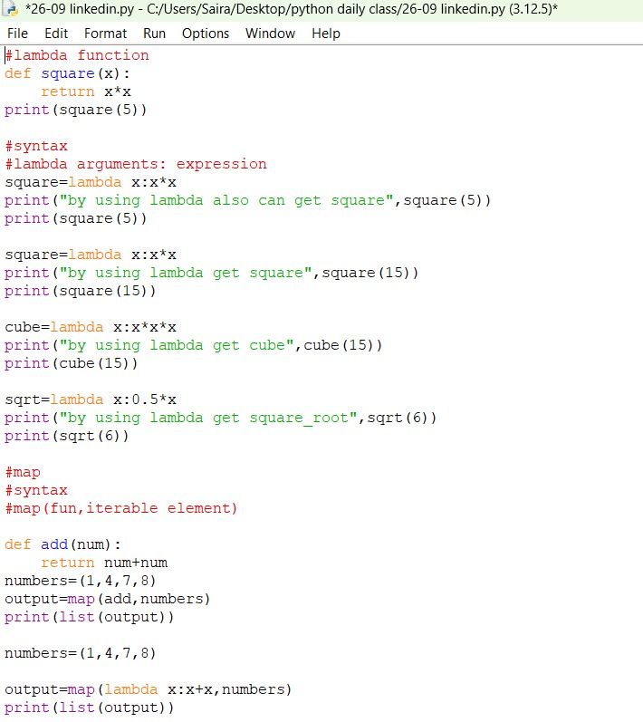 Sai Venkat on LinkedIn: #python #coding #developper #30dayschallenge # ... Sai Venkat on LinkedIn: #python #coding #developper #30dayschallenge # ...