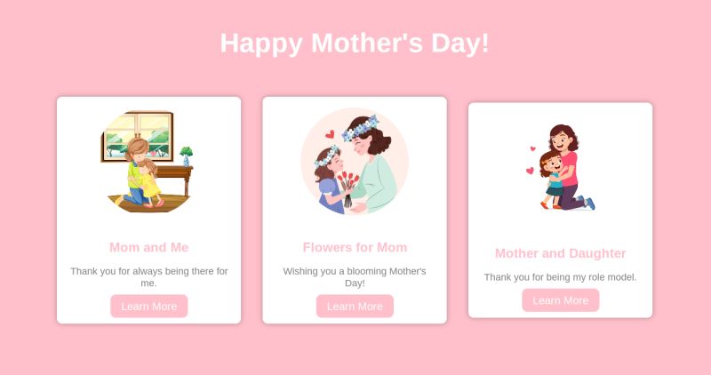 Shristi Saxena on LinkedIn: #mothersday #html #css #js #mom #project # ... Shristi Saxena on LinkedIn: #mothersday #html #css #js #mom #project # ...