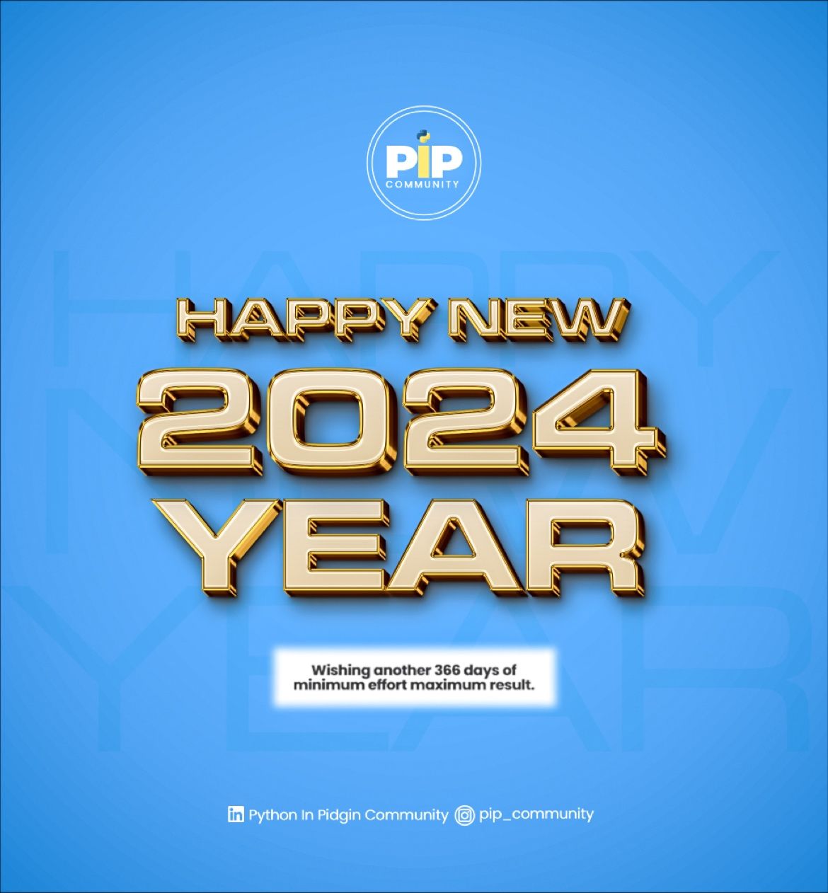 PiP Community on LinkedIn: #pipcommunity #pythoninpidgin #30dayswithpython PiP Community on LinkedIn: #pipcommunity #pythoninpidgin #30dayswithpython