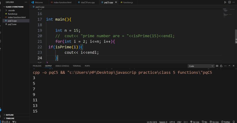 Muhammad Junaid on LinkedIn: #cplusplus #dsa #codingjourney #functions ... Muhammad Junaid on LinkedIn: #cplusplus #dsa #codingjourney #functions ...