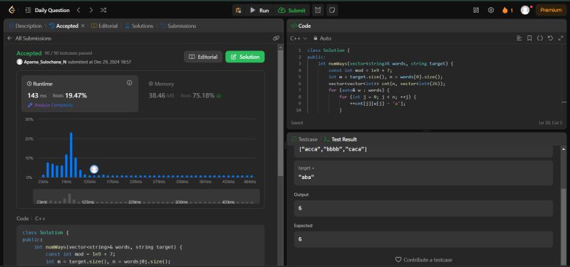 APARNA SULOCHANA N on LinkedIn: #leetcode #codingjourney ... APARNA SULOCHANA N on LinkedIn: #leetcode #codingjourney ...