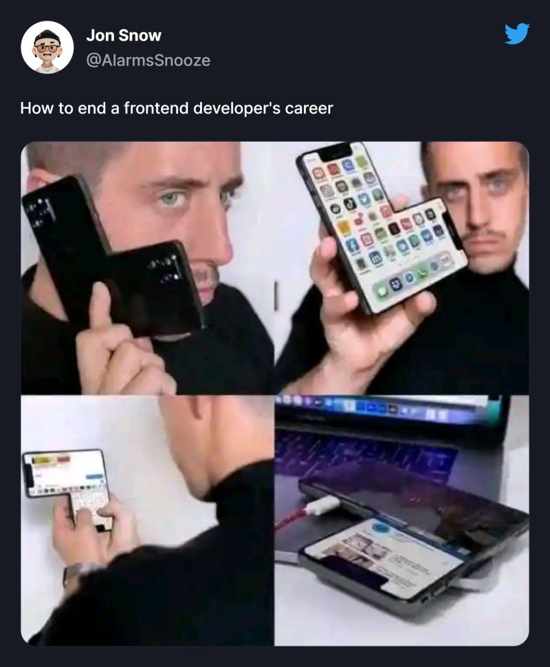 Jon Snow on LinkedIn: #programmerhumor #programmer #programmingmemes # ... Jon Snow on LinkedIn: #programmerhumor #programmer #programmingmemes # ...