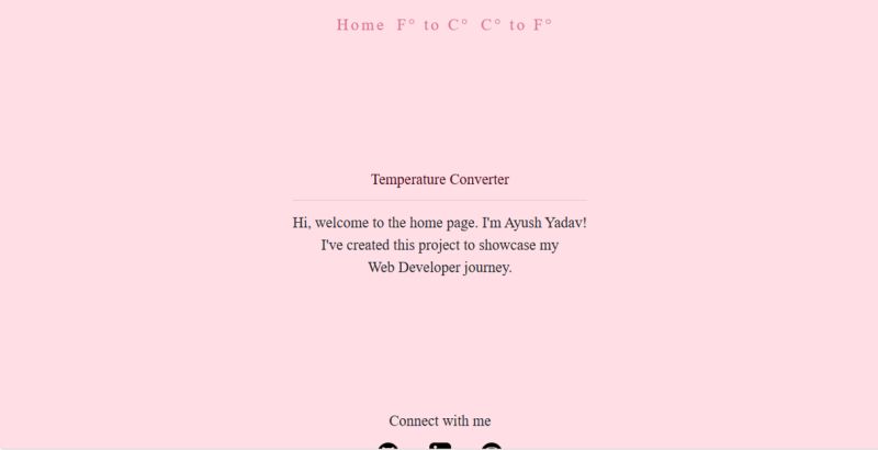 Ayush Yadav on LinkedIn: #webdev #htmlcssjs #temperatureconverter # ... Ayush Yadav on LinkedIn: #webdev #htmlcssjs #temperatureconverter # ...