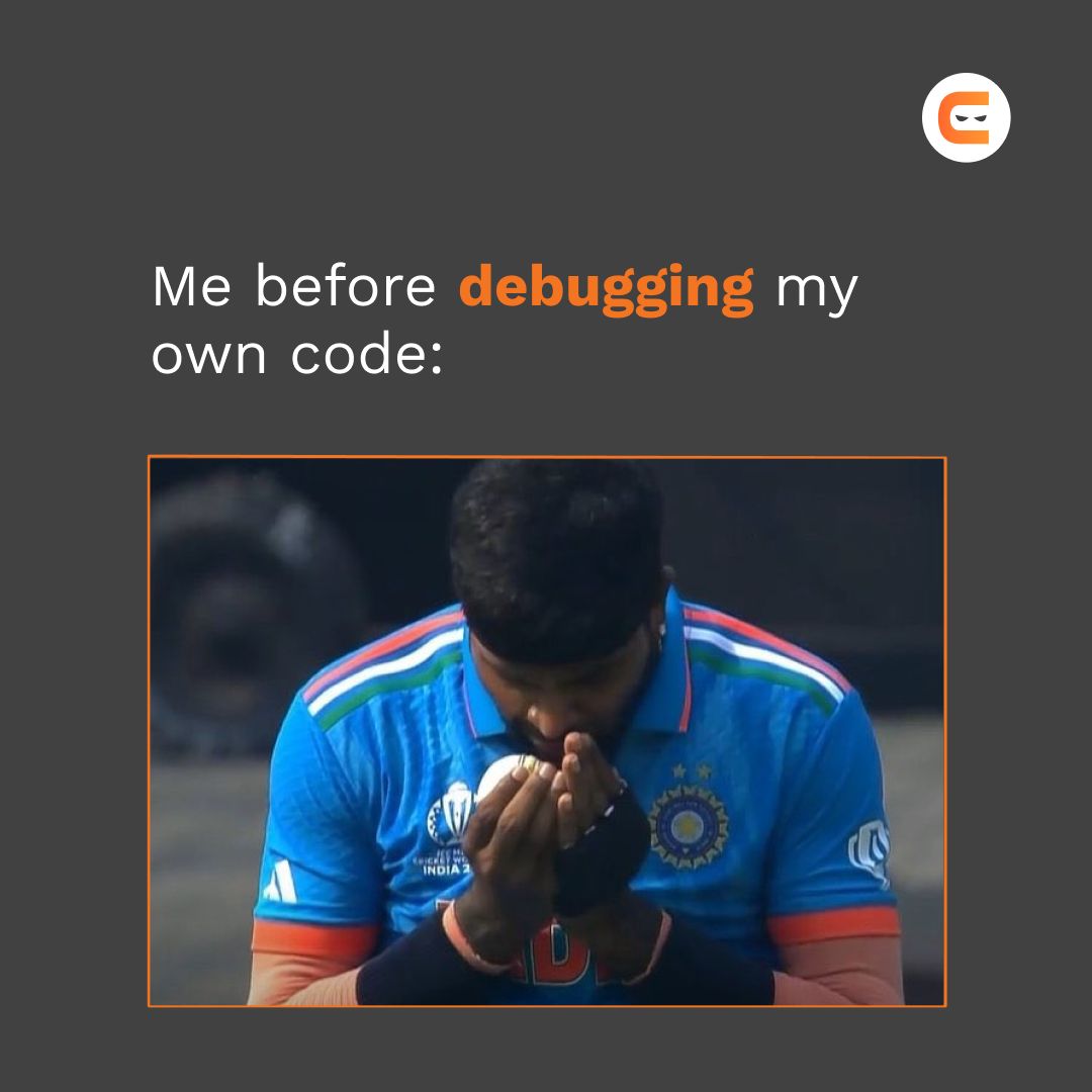 Coding Ninjas on LinkedIn: #codingninjas #debugging #indvspak # ... Coding Ninjas on LinkedIn: #codingninjas #debugging #indvspak # ...