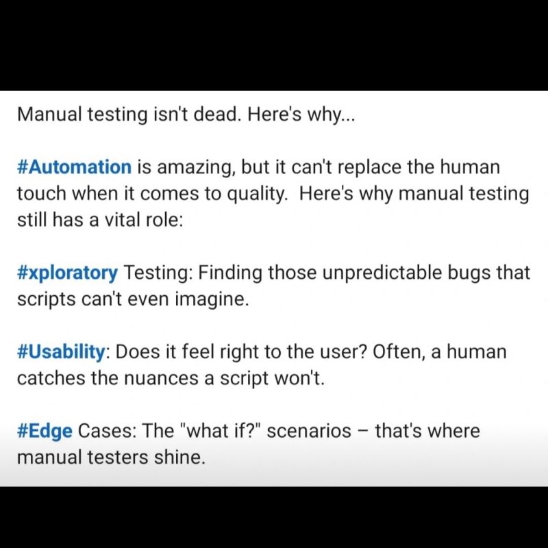 Muhammad Usman on LinkedIn: #sqa #qa #qualityassurance # ... Muhammad Usman on LinkedIn: #sqa #qa #qualityassurance # ...