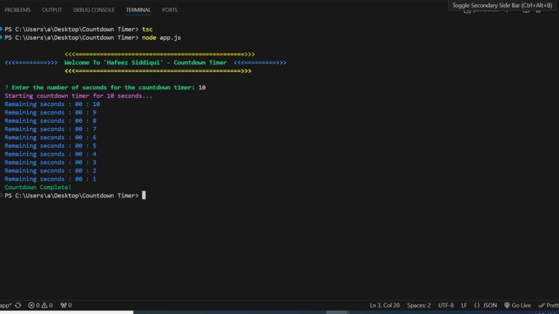 Hafeez Uddin Ahmed Siddiqui. on LinkedIn: #typescript #countdowntimer # ... Hafeez Uddin Ahmed Siddiqui. on LinkedIn: #typescript #countdowntimer # ...