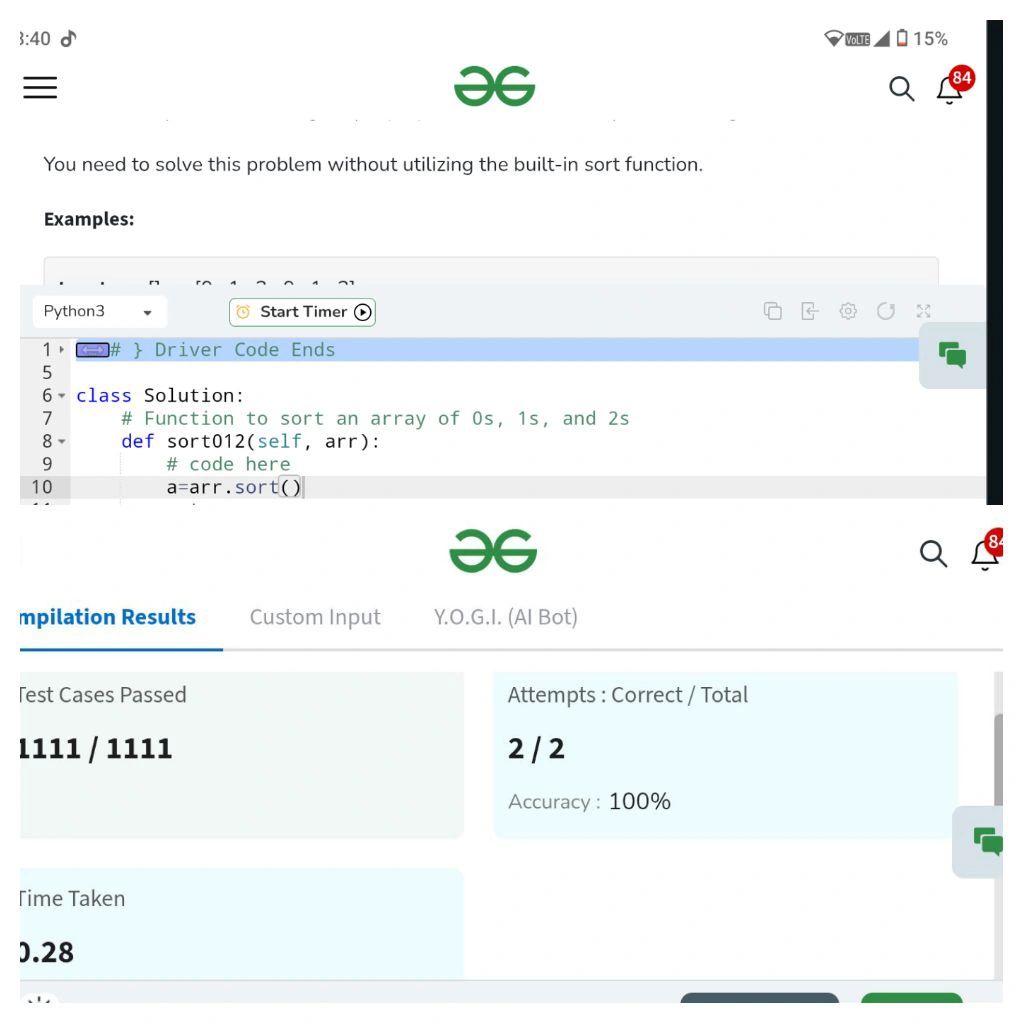 #dsa #geeksforgeeks #codingjourney #problemsolving | Aman Mehta #dsa #geeksforgeeks #codingjourney #problemsolving | Aman Mehta