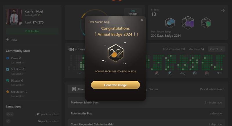 Kashish Negi on LinkedIn: #leetcode #codingjourney #learningneverstops ... Kashish Negi on LinkedIn: #leetcode #codingjourney #learningneverstops ...