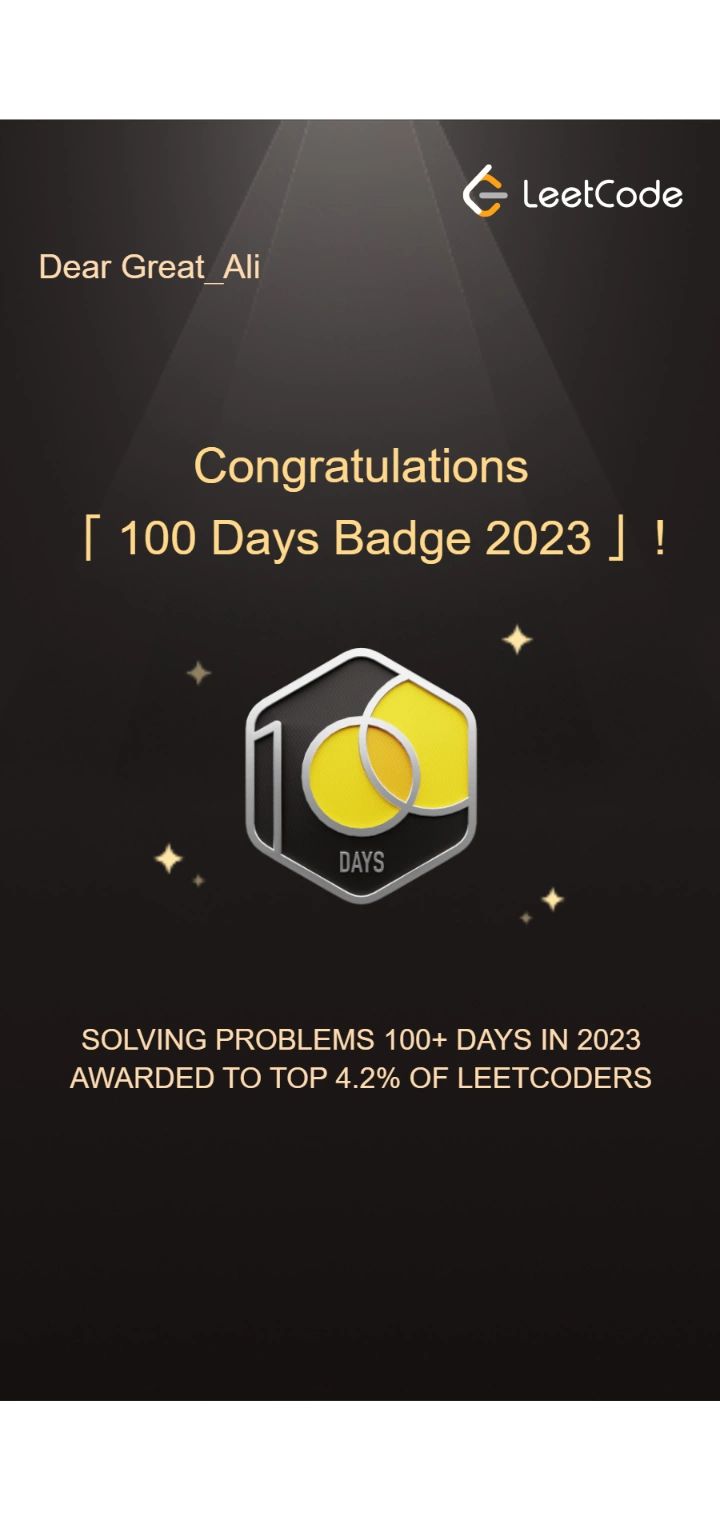 Mo. Ali Zilani on LinkedIn: #leetcode #codingjourney #consistency # ... Mo. Ali Zilani on LinkedIn: #leetcode #codingjourney #consistency # ...