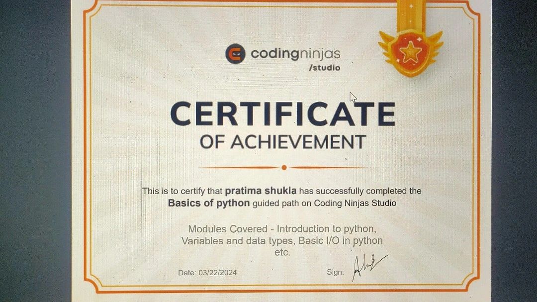 Pratima Shukla on LinkedIn: #codingninjas #coding #learning #skills # ... Pratima Shukla on LinkedIn: #codingninjas #coding #learning #skills # ...