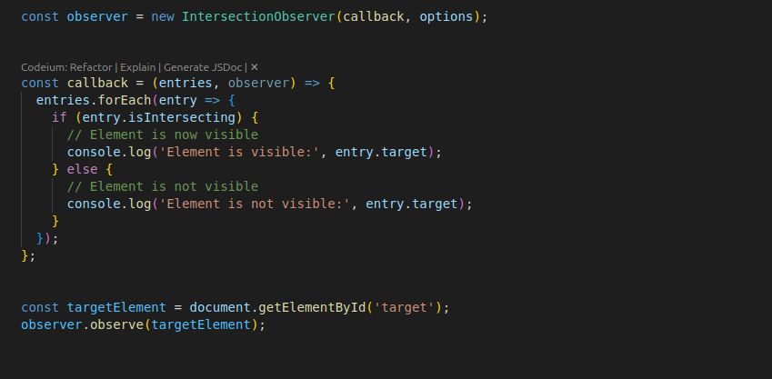 How to use IntersectionObserver API in Javascript | Omar Farid posted ... How to use IntersectionObserver API in Javascript | Omar Farid posted ...