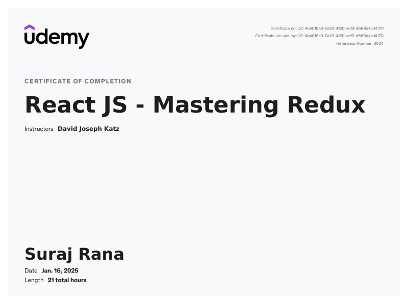 #newlearning #reactjs #redux | Suraj Rana #newlearning #reactjs #redux | Suraj Rana