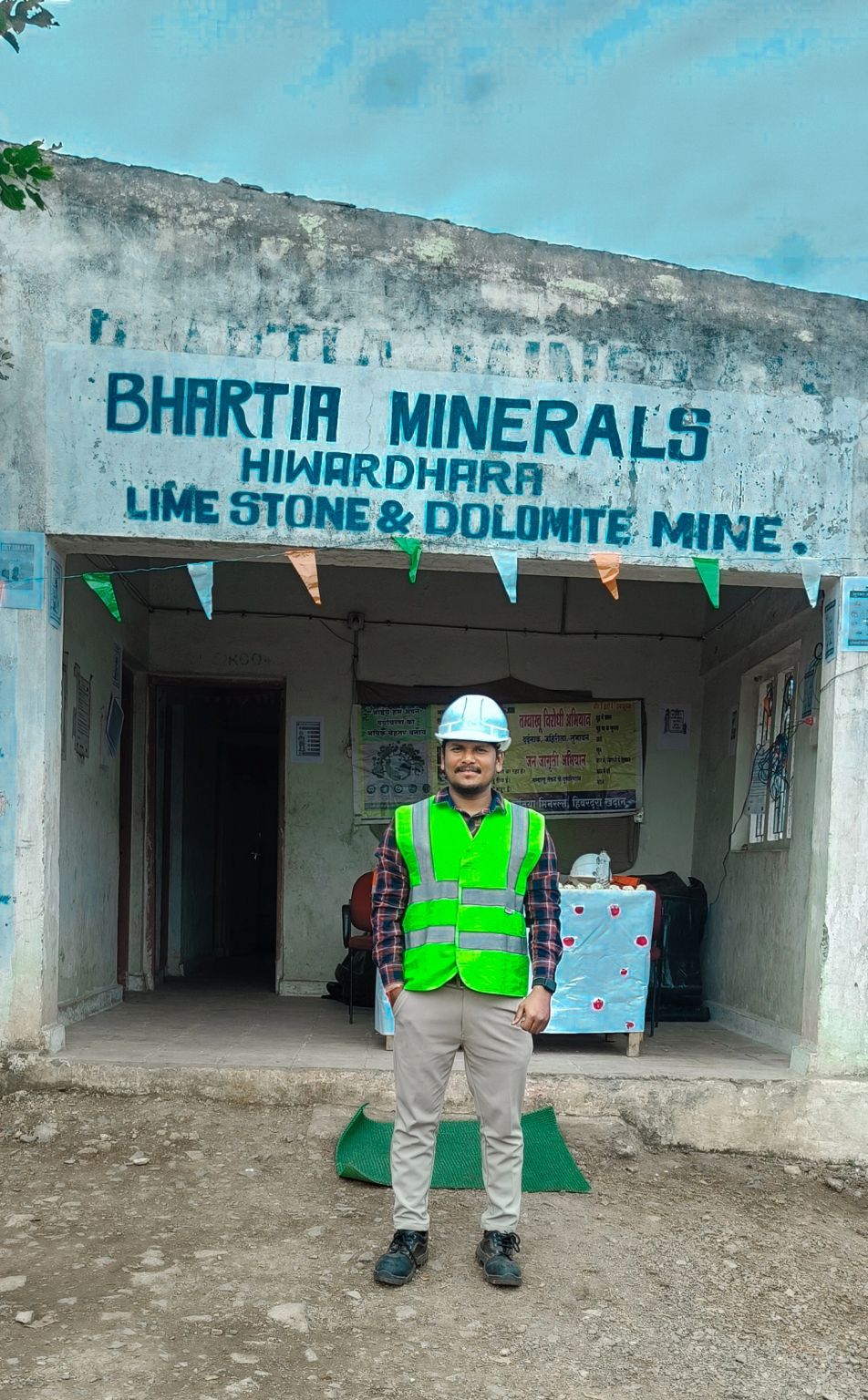 inspection of our mine on mine safety week | Satya Prakash Kushwaha inspection of our mine on mine safety week | Satya Prakash Kushwaha