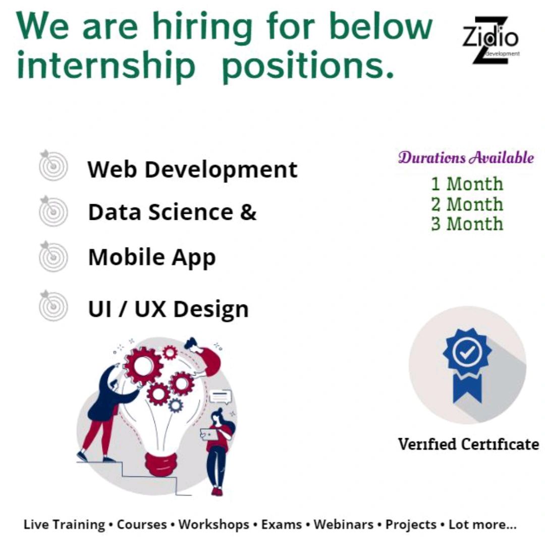 Abdullateef lawal on LinkedIn: Zidio Development Internship Program ... Abdullateef lawal on LinkedIn: Zidio Development Internship Program ...