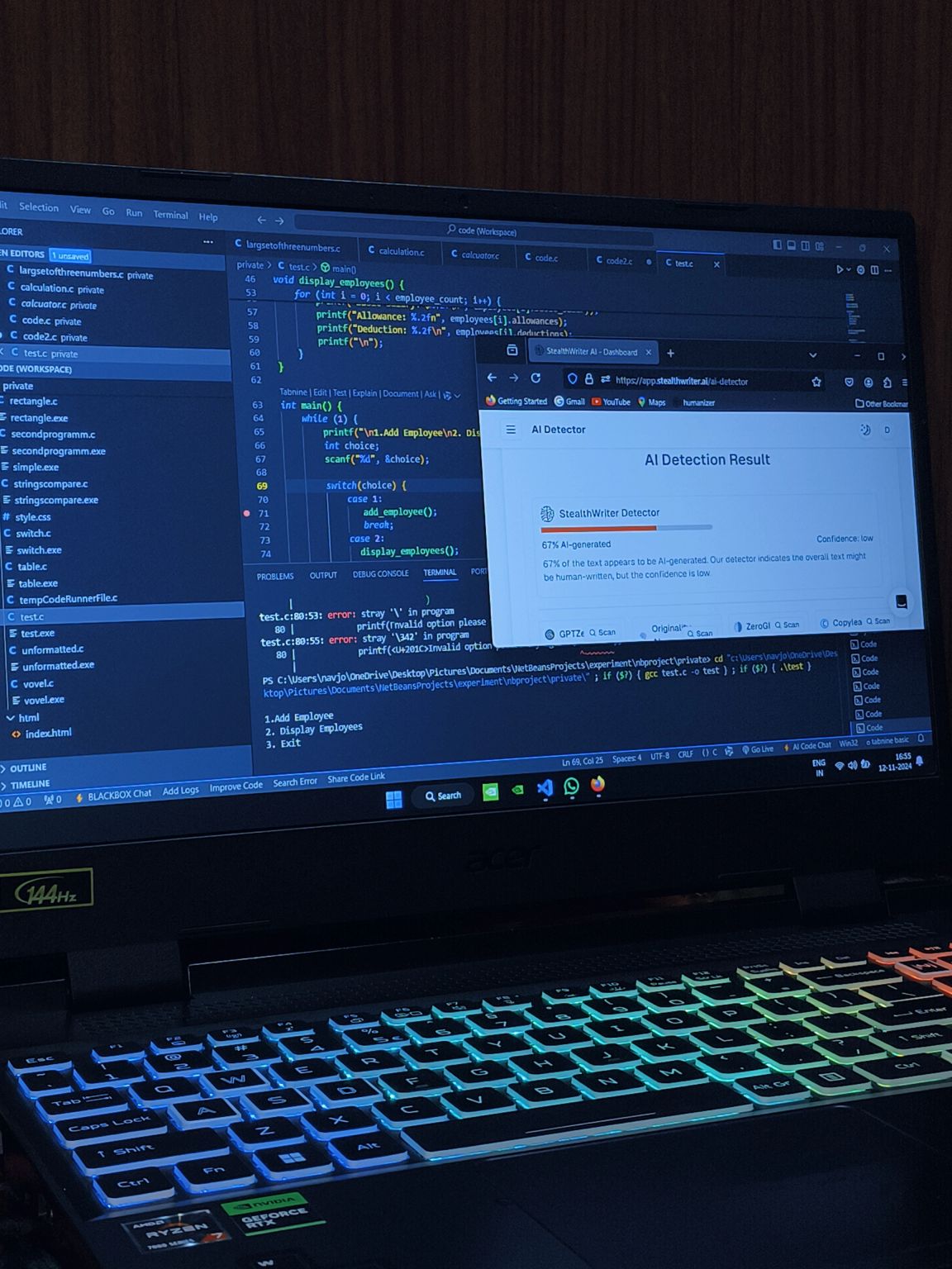 Navjot Singh on LinkedIn: Preventing AI detection in coding, especially ... Navjot Singh on LinkedIn: Preventing AI detection in coding, especially ...