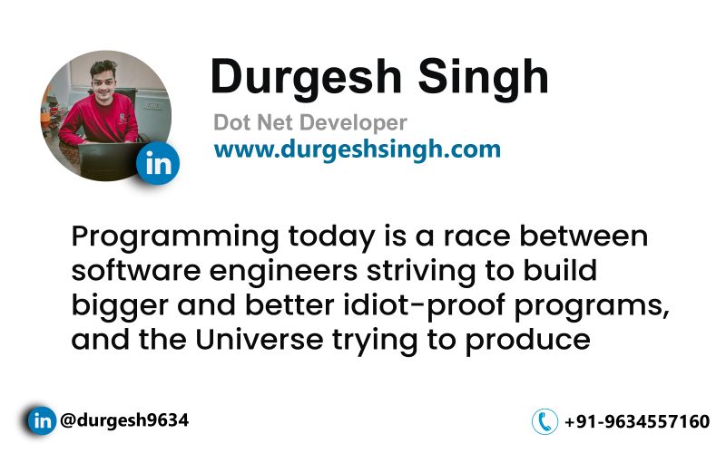 Durgesh Singh on LinkedIn: #programmingperspective #programmingrace # ... Durgesh Singh on LinkedIn: #programmingperspective #programmingrace # ...