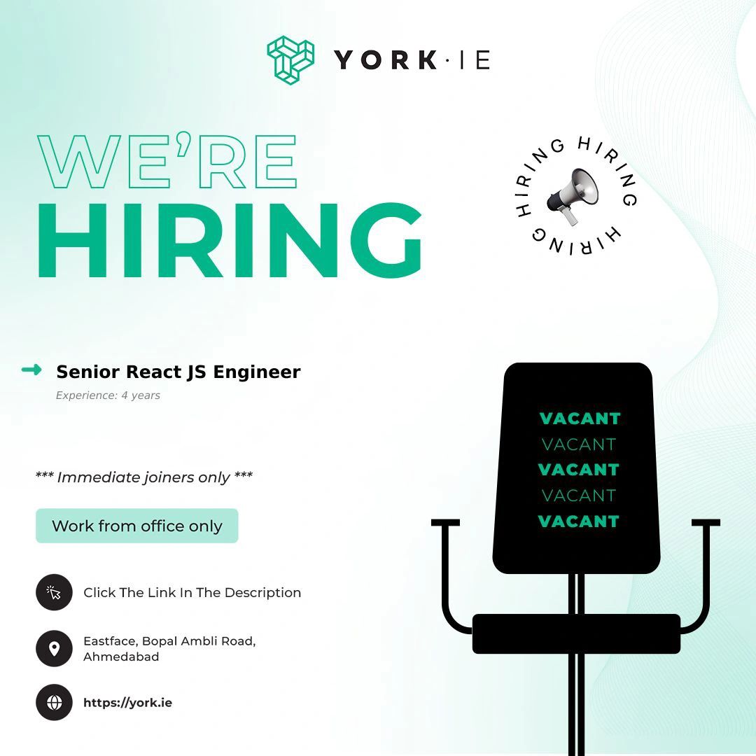 Prem Thakkar on LinkedIn: #hiring #reactjs Prem Thakkar on LinkedIn: #hiring #reactjs