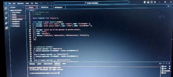 ArEeba (AnSari) on LinkedIn: #typescript #nodejs #inquirer #calculator ... ArEeba (AnSari) on LinkedIn: #typescript #nodejs #inquirer #calculator ...