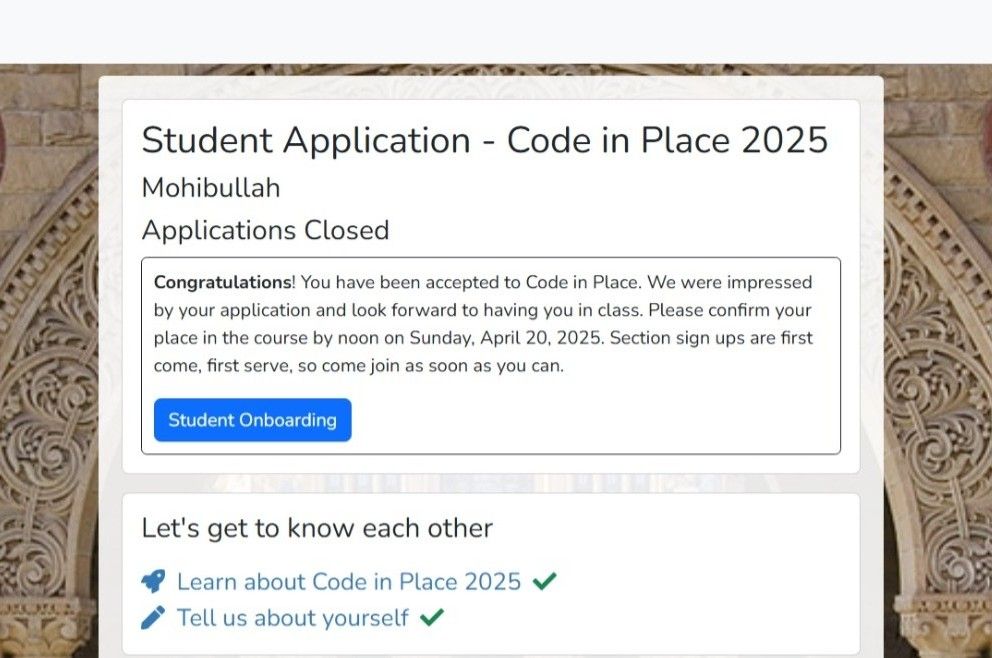 #stanford #codeinplace #stanforduniversity | Mohib Atif | 13 comments #stanford #codeinplace #stanforduniversity | Mohib Atif | 13 comments