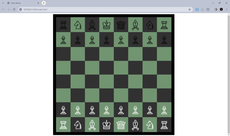 How I created a chess board by HTML and CSS | Vishakha Ajani posted on ... How I created a chess board by HTML and CSS | Vishakha Ajani posted on ...