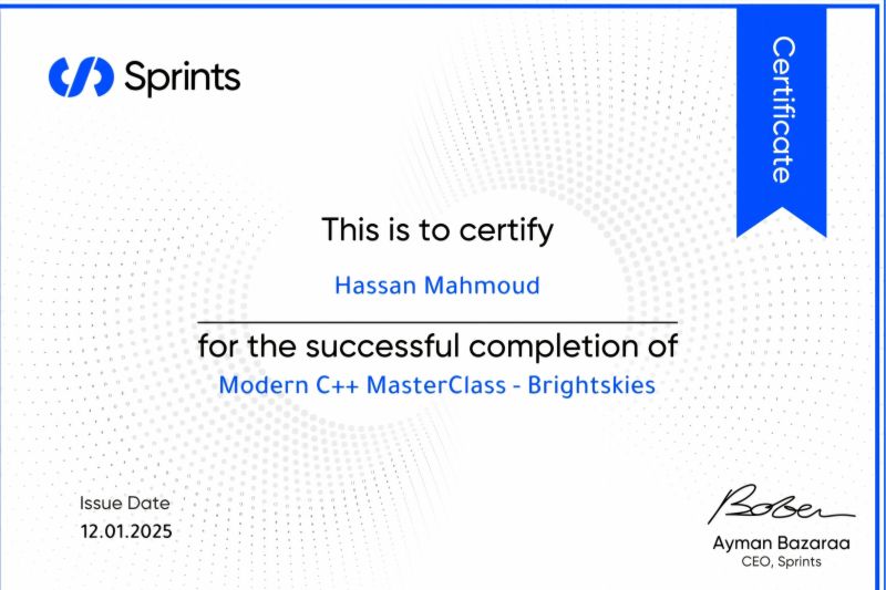 Hassan Mahmoud on LinkedIn: #cplusplus #oop #softwaredevelopment # ... Hassan Mahmoud on LinkedIn: #cplusplus #oop #softwaredevelopment # ...