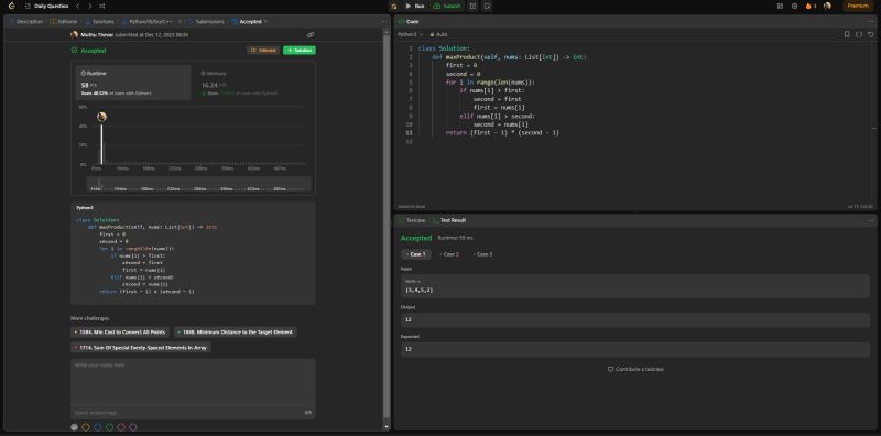 Muthu Thevar on LinkedIn: #leetcode #codingchallenge #day9 # ... Muthu Thevar on LinkedIn: #leetcode #codingchallenge #day9 # ...