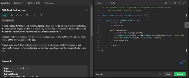 Khushboo Choubey on LinkedIn: #100daysofcodechallenge #leetcode #java # ... Khushboo Choubey on LinkedIn: #100daysofcodechallenge #leetcode #java # ...