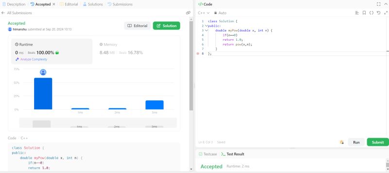 Himanshu Parashar on LinkedIn: #codingjourney #leetcode #powfunction # ... Himanshu Parashar on LinkedIn: #codingjourney #leetcode #powfunction # ...