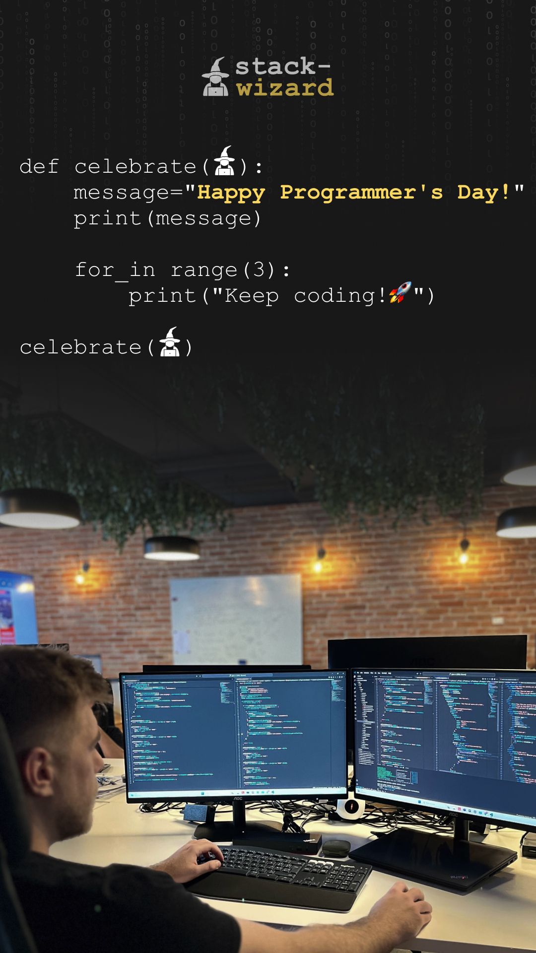 stack-wizard on LinkedIn: #programmersday #programming #technology # ... stack-wizard on LinkedIn: #programmersday #programming #technology # ...