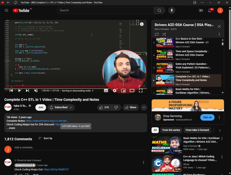 juber shaikh on LinkedIn: #codingjourney #dsa #cplusplus #stl #striver ... juber shaikh on LinkedIn: #codingjourney #dsa #cplusplus #stl #striver ...