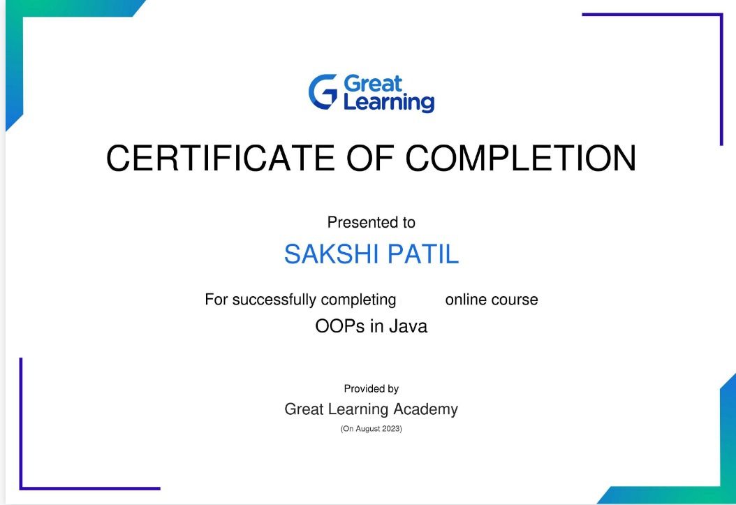 Sakshi Patil on LinkedIn: #learningprogress #skillbuilding #code # ... Sakshi Patil on LinkedIn: #learningprogress #skillbuilding #code # ...