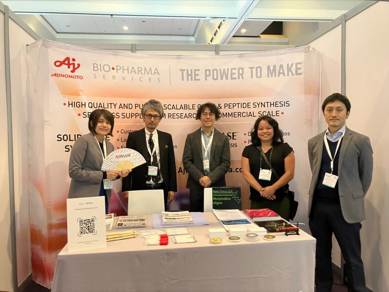 Ajinomoto Bio-Pharma Services on LinkedIn: #tideseurope #oligo #peptide Ajinomoto Bio-Pharma Services on LinkedIn: #tideseurope #oligo #peptide