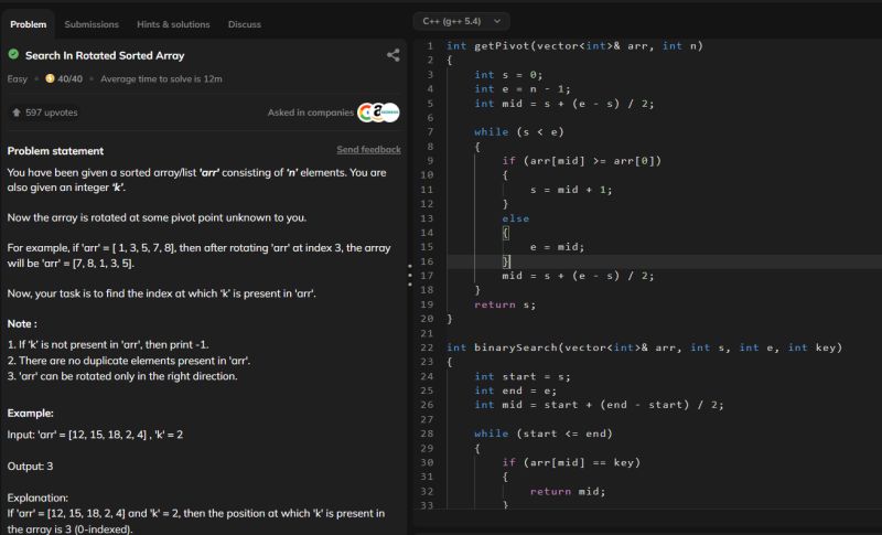 DSA Challenge: Solved LeetCode Question #69 | Jay Prajapati posted on ... DSA Challenge: Solved LeetCode Question #69 | Jay Prajapati posted on ...
