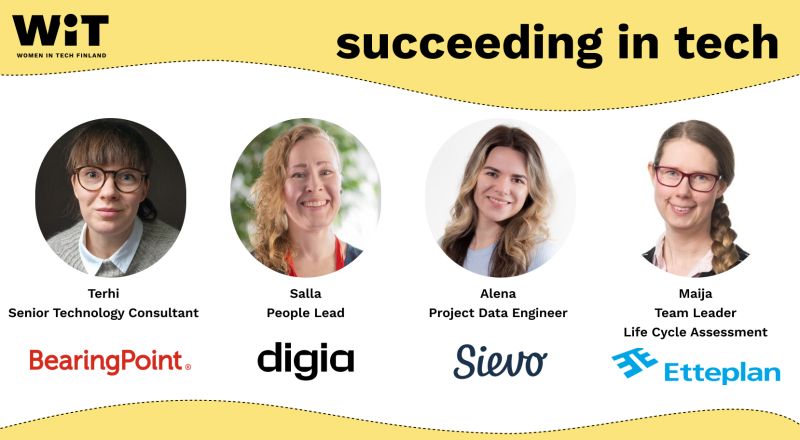 Women in Tech Finland on LinkedIn: #succeedingintech #womenintechfi Women in Tech Finland on LinkedIn: #succeedingintech #womenintechfi