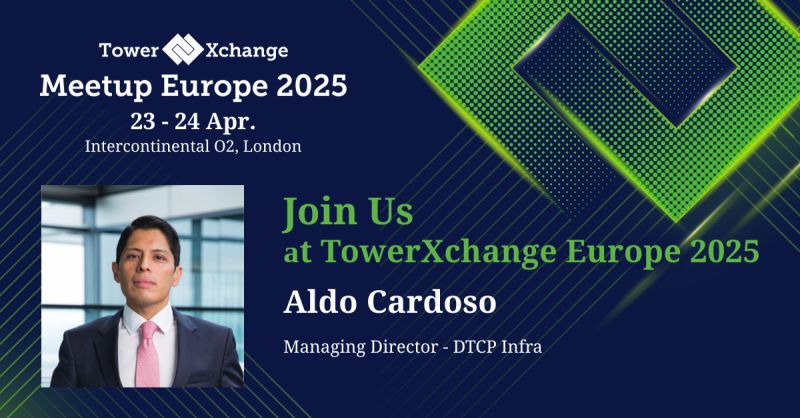 #towerxchange | Aldo Cardoso, CFA #towerxchange | Aldo Cardoso, CFA