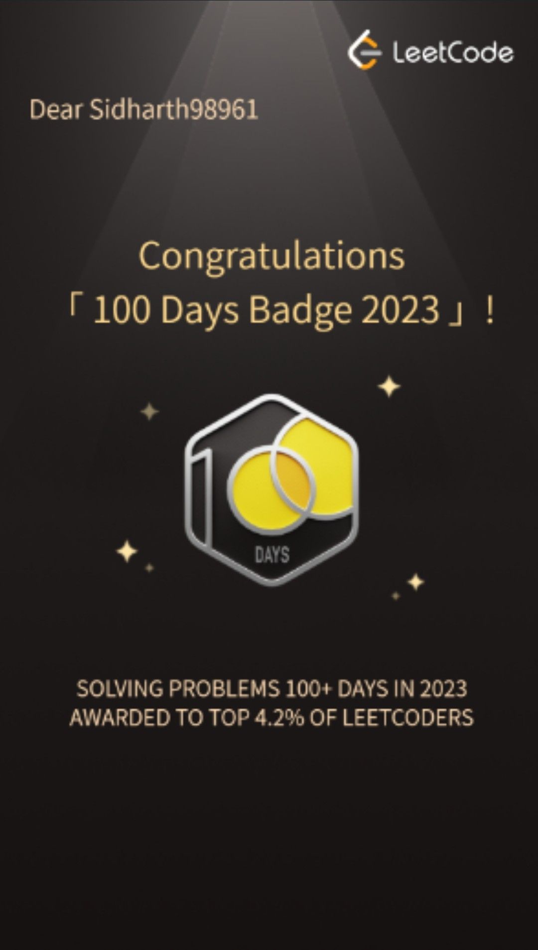 Sidharth Gupta on LinkedIn: #leetcode #100daysofcodechallenge # ... Sidharth Gupta on LinkedIn: #leetcode #100daysofcodechallenge # ...