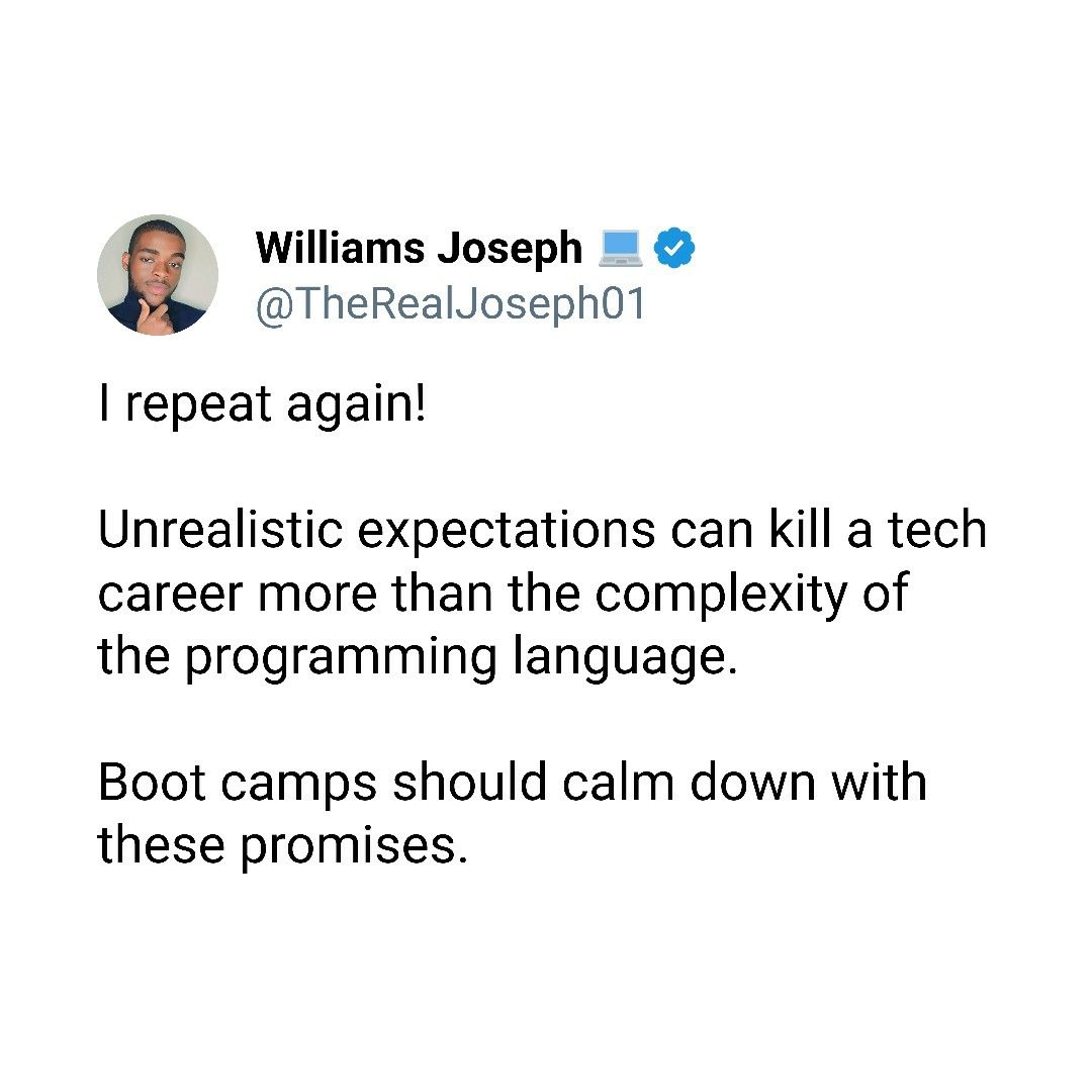 Learn web dev with boot camps | Joseph Williams posted on the topic ... Learn web dev with boot camps | Joseph Williams posted on the topic ...
