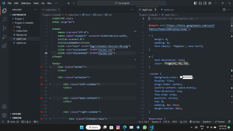 Hardik Goel on LinkedIn: #linkedinclone #html #css #webdevelopment # ... Hardik Goel on LinkedIn: #linkedinclone #html #css #webdevelopment # ...
