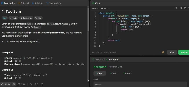 #leetcode #leetcodechallenge #java #twosumproblem #webdevelopment ... #leetcode #leetcodechallenge #java #twosumproblem #webdevelopment ...