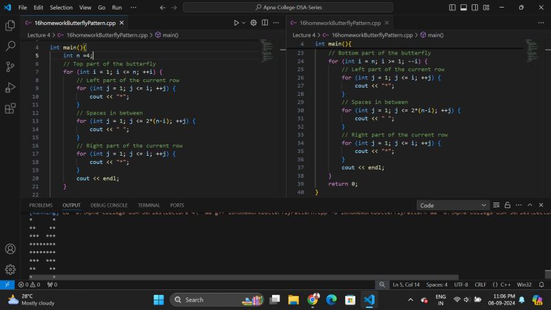 Krunal Trivedi on LinkedIn: #dsa #cplusplus #patternsinprogramming # ... Krunal Trivedi on LinkedIn: #dsa #cplusplus #patternsinprogramming # ...