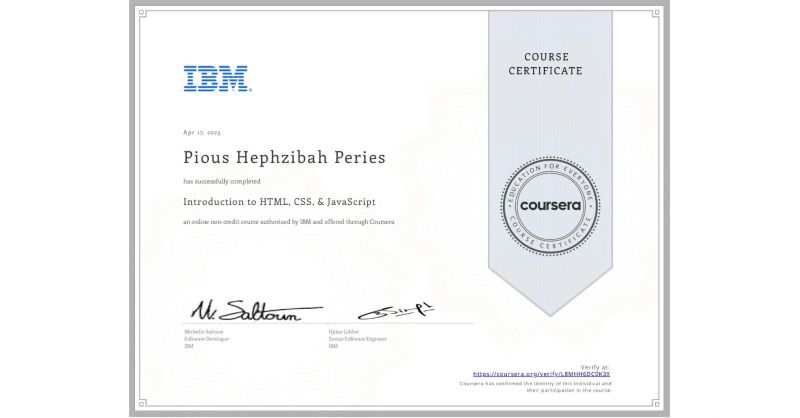 #webdevelopment #html #css #javascript #ibm #coursera #lifelonglearning ... #webdevelopment #html #css #javascript #ibm #coursera #lifelonglearning ...