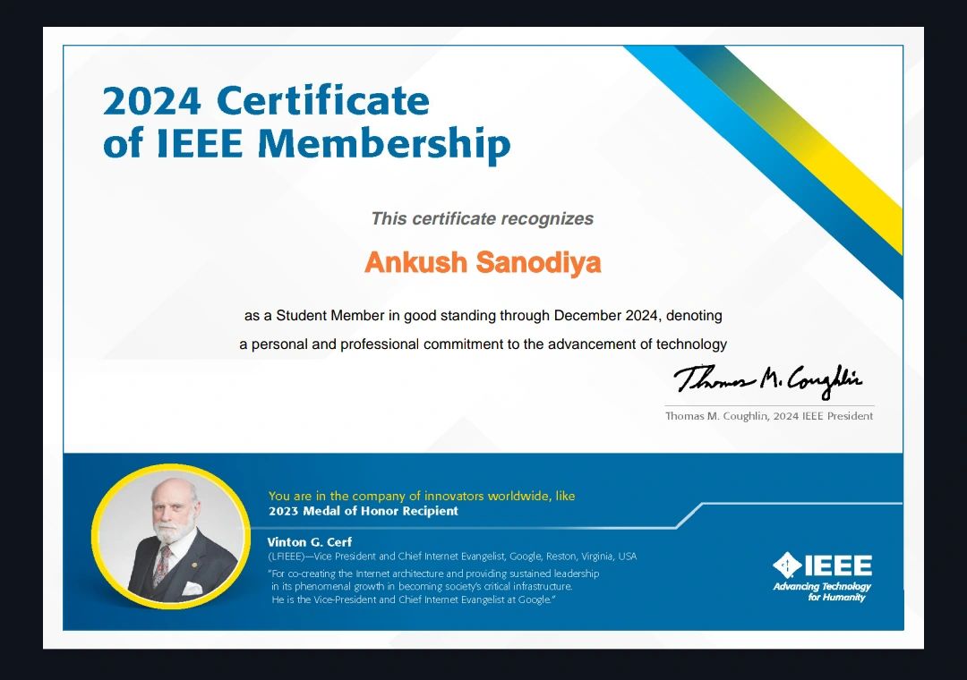 Ankush Sanodiya on LinkedIn: #ieee #ieeecis #leadership # ... Ankush Sanodiya on LinkedIn: #ieee #ieeecis #leadership # ...