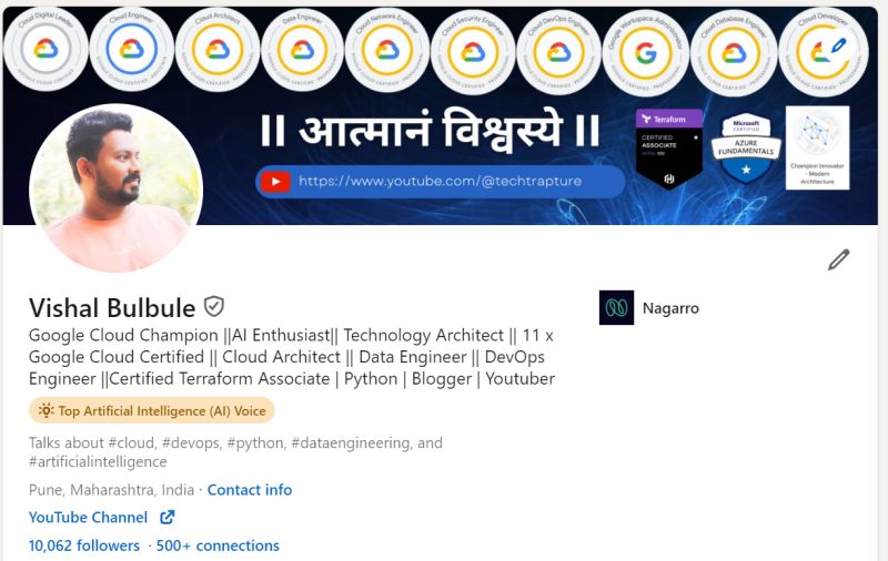 Vishal Bulbule on LinkedIn: #ai #artificialintelligence #topvoice # ... Vishal Bulbule on LinkedIn: #ai #artificialintelligence #topvoice # ...