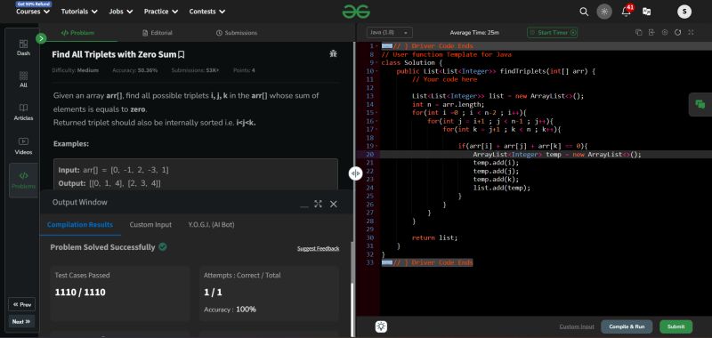 Sujay Gangan on LinkedIn: #problemsolving #codingchallenge #dsa #java # ... Sujay Gangan on LinkedIn: #problemsolving #codingchallenge #dsa #java # ...